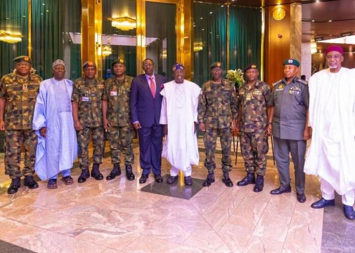 Insecurity: Tinubu Issues Marching Orders To Service Chiefs
