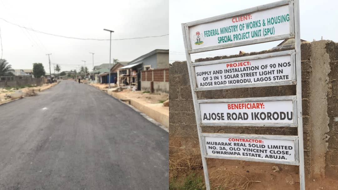 Owode Residents Rejoice As 1.5km Road Facilitated By Rep. Benson ...