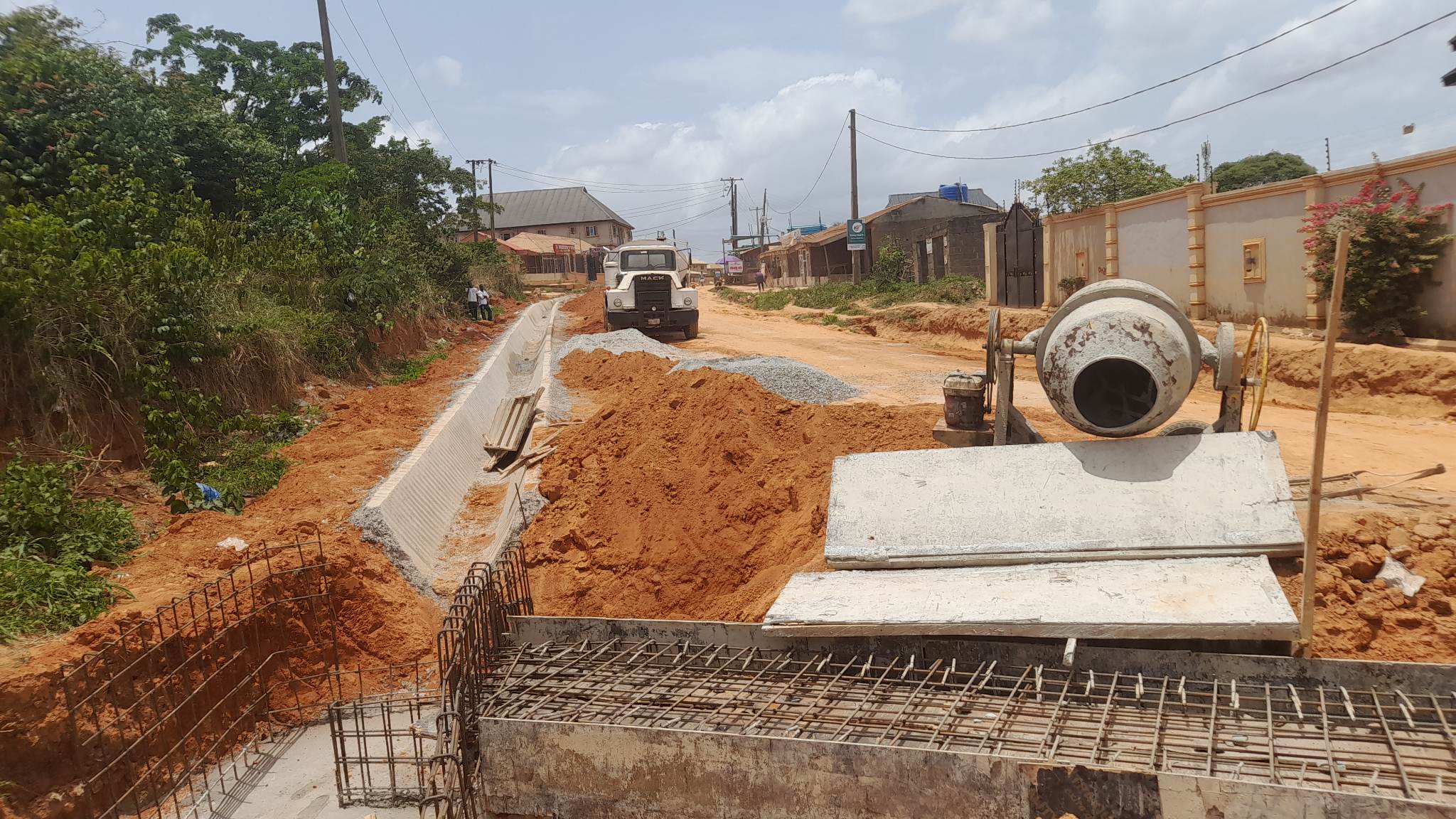 Agbele, Eruwen Roads Construction Ongoing Steadily