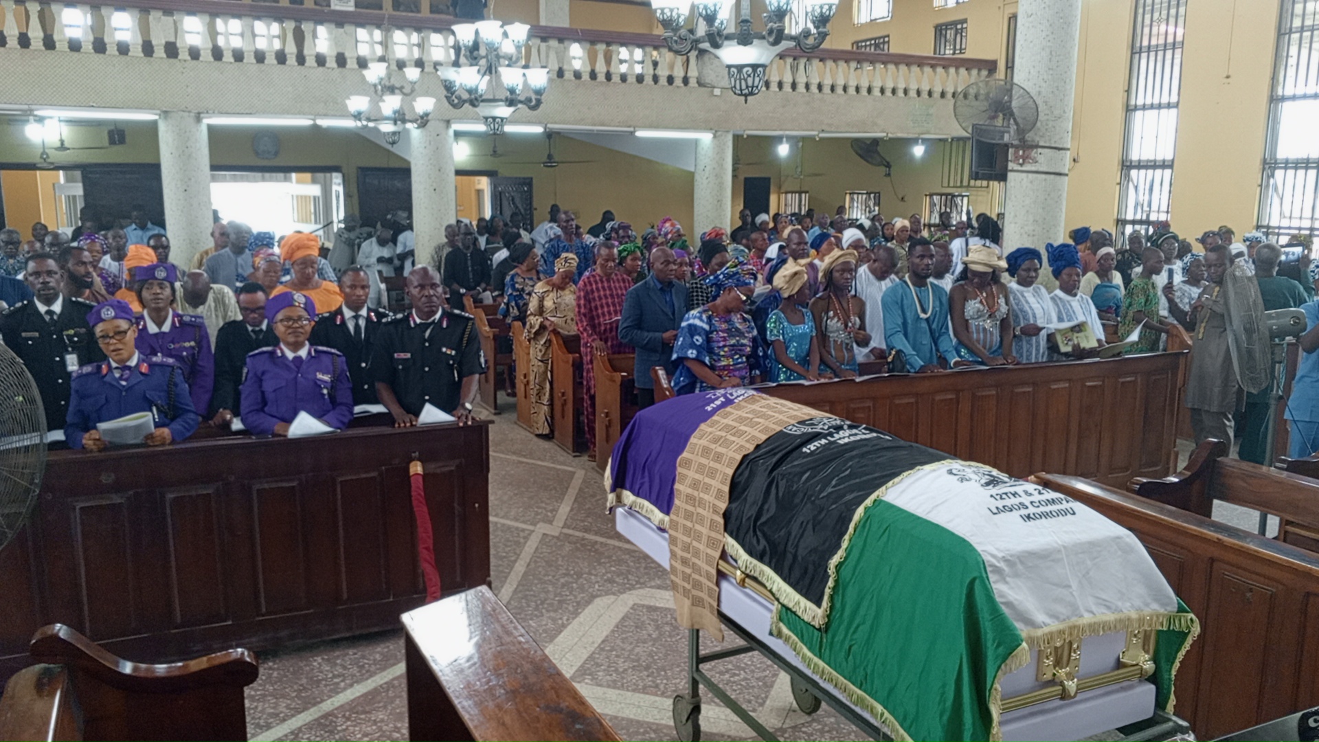 Photos: Church, Family Give Former People’s Warden Oyejola Befitting ...