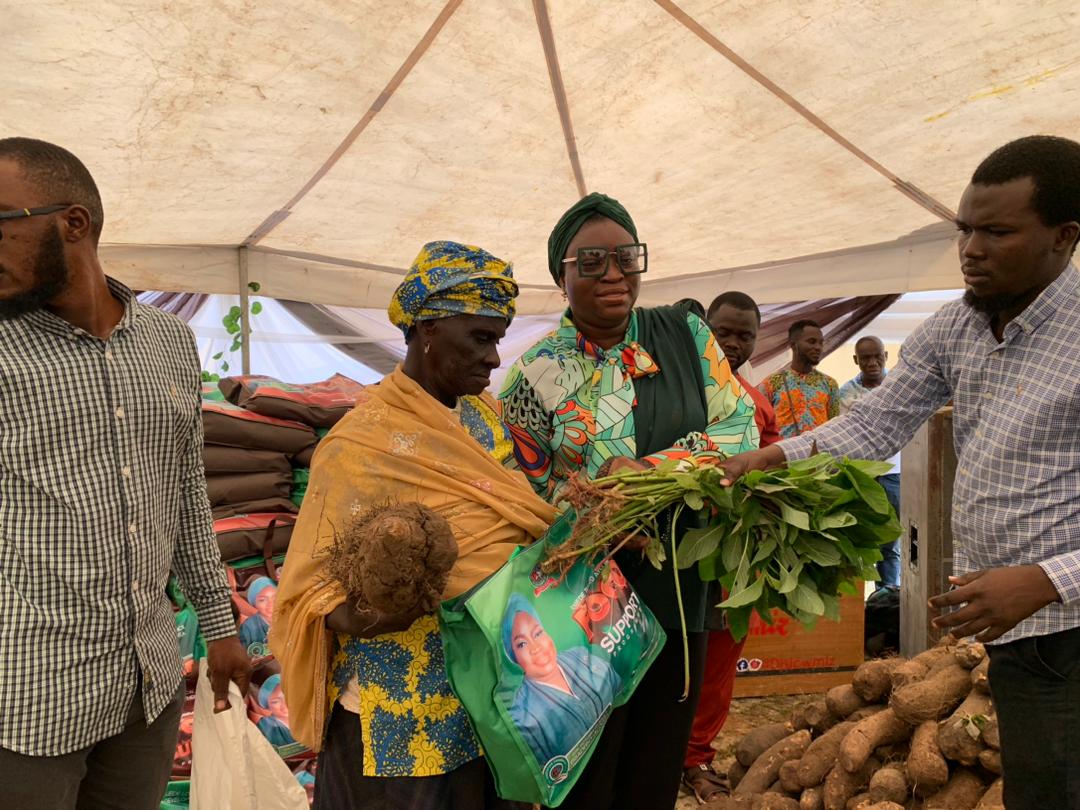 Palliatives: Prayers, Commendations As Hon. Motunrayo Alogba Supports ...