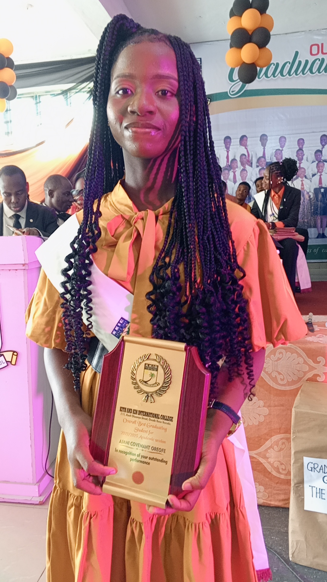 Asipa Kaoli Olusanya Sponsored My Education Through Scholarship From ...