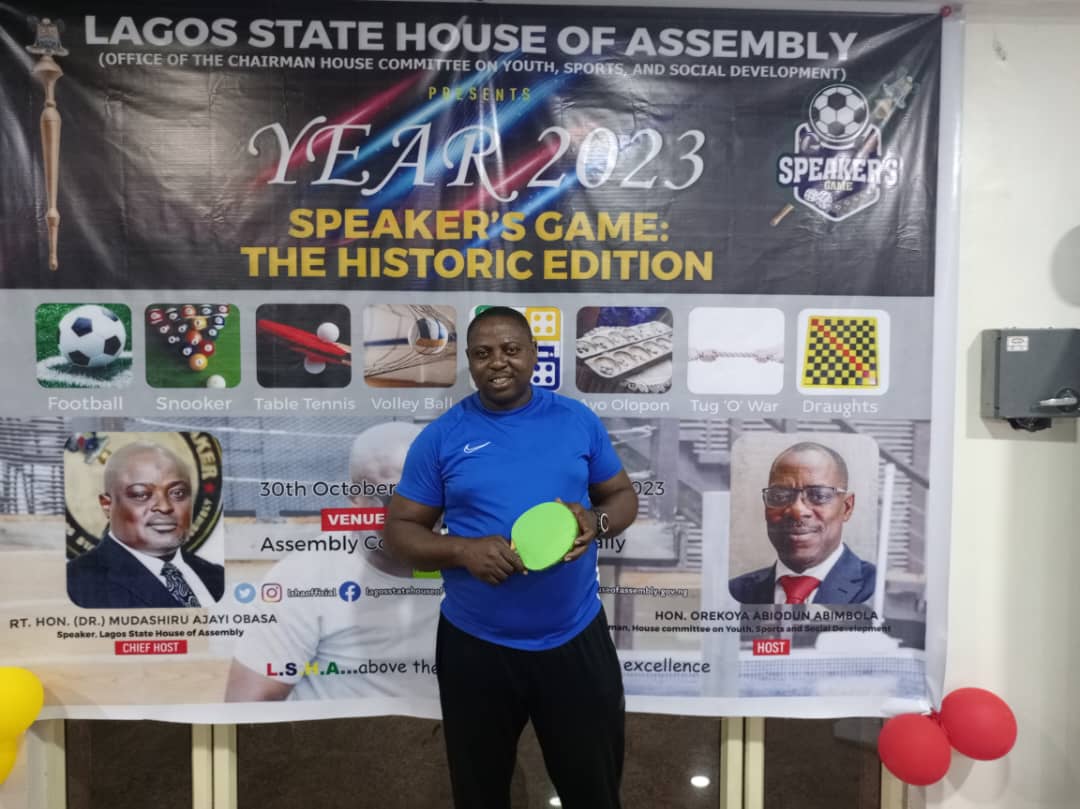 Speaker's Game: LTV Cameraman, Shakiru Adeleye Wins Again