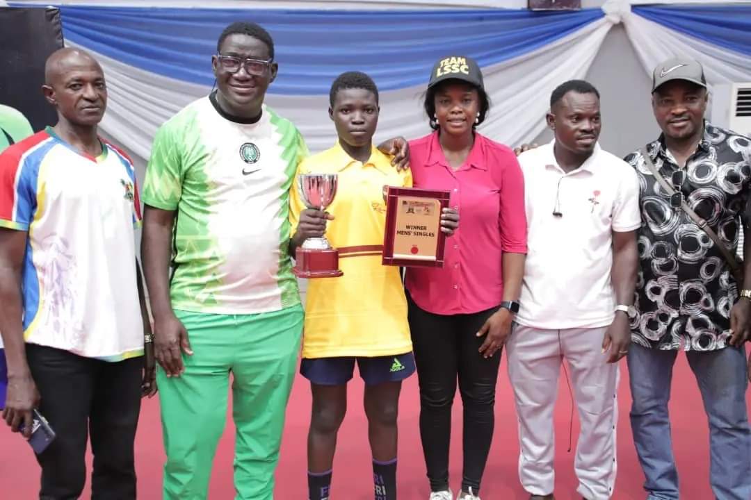 Photos: Mathew Kuti Wins 2023 Junior, Senior Renewed Hope Table Tennis ...
