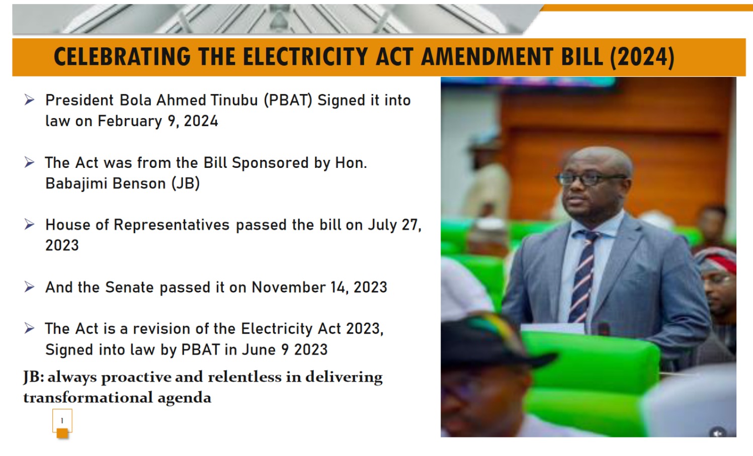 Sponsored: Celebrating The Electricity Act Amended Bill (2024)