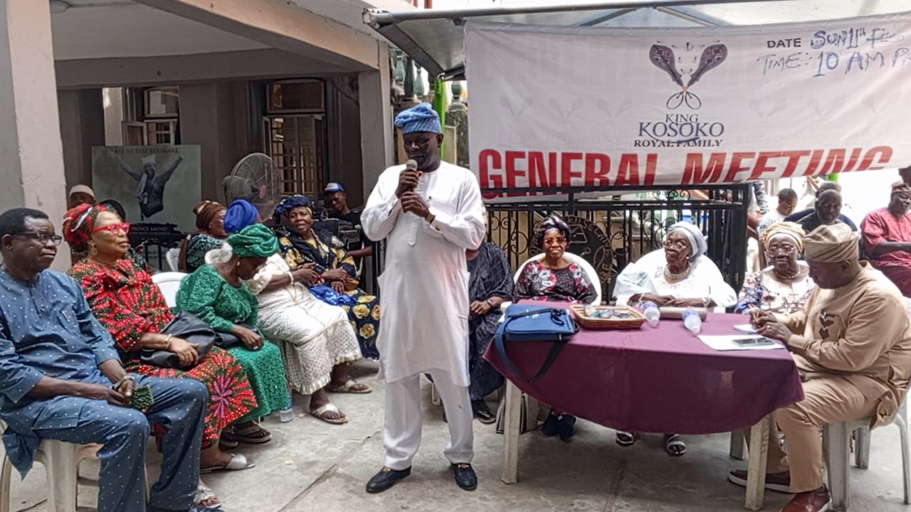 King Kosoko Royal Family Calls for Unity, Preservation of Heritage