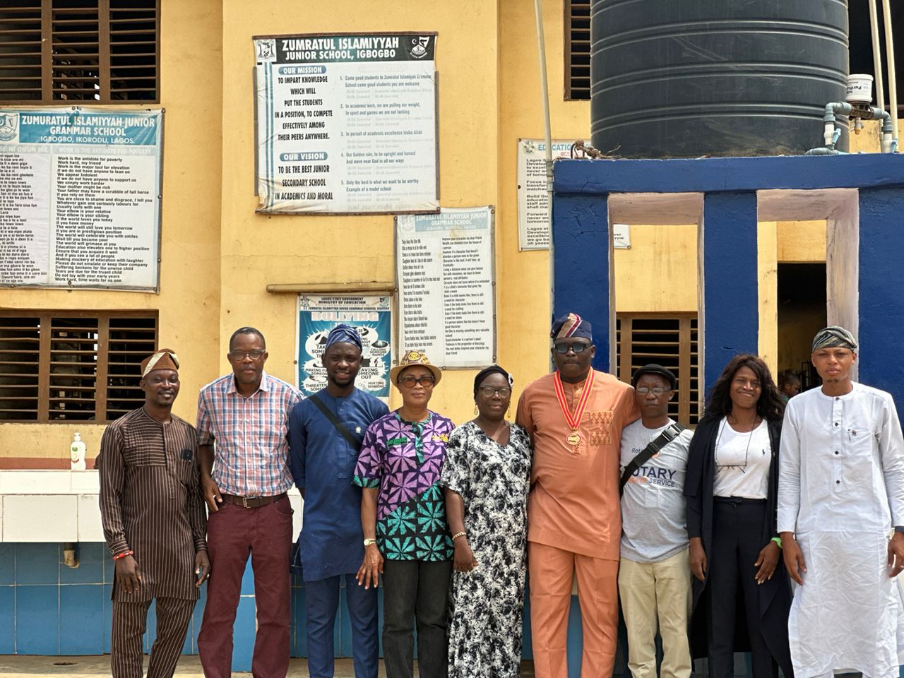 Rotaract Club Of Ikorodu Golden Rehabilitates Water Facilities At ...