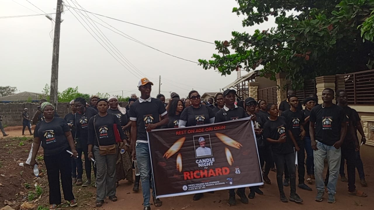 Oriwu College Old Students Stage Candle Light Procession For Late Dr ...