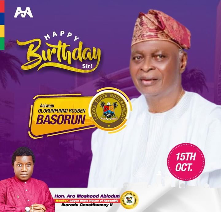 Birthday: Ikorodu Constituency II Rep, Hon. Aro Moshood Felicitates ...