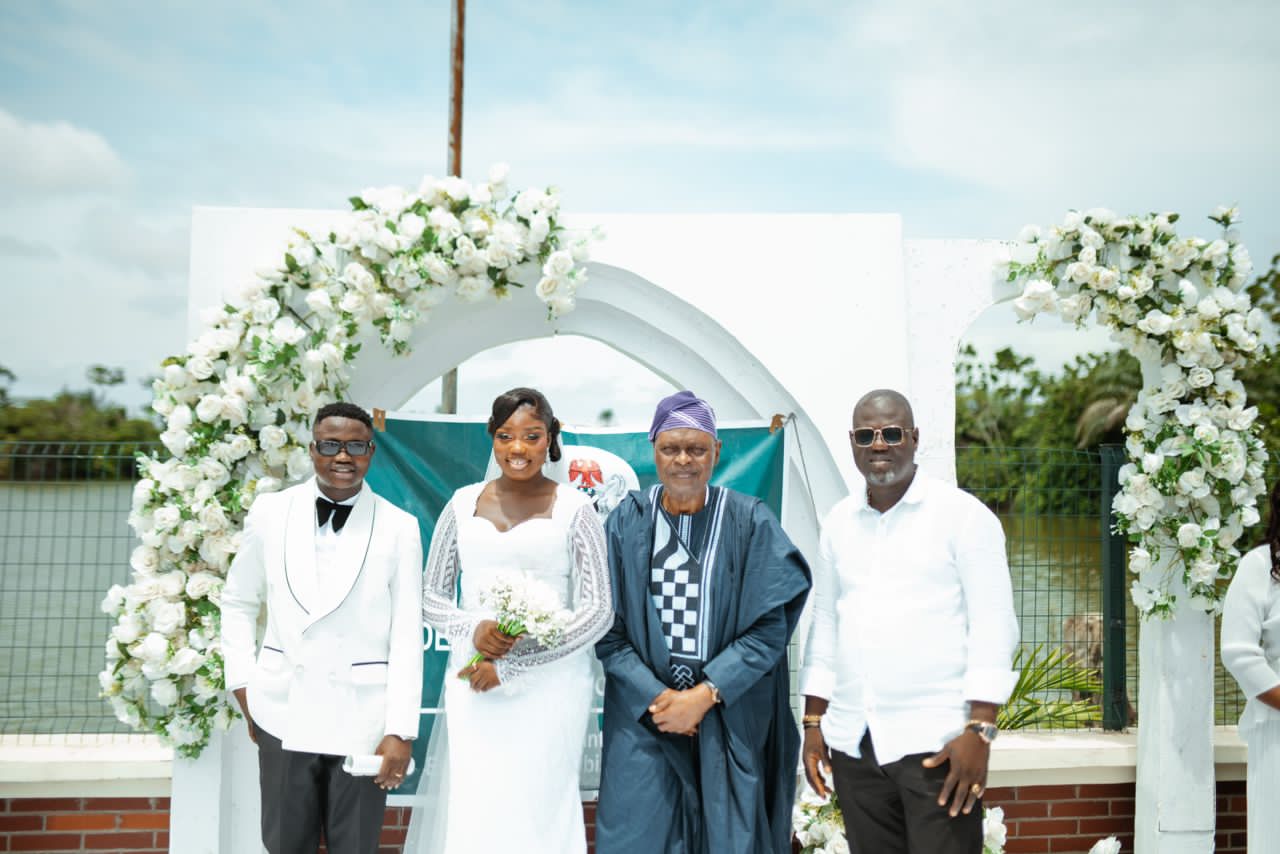 PHOTOS: Beautiful Wedding Ceremony Of Samiat Adekoya, Daughter Of ...
