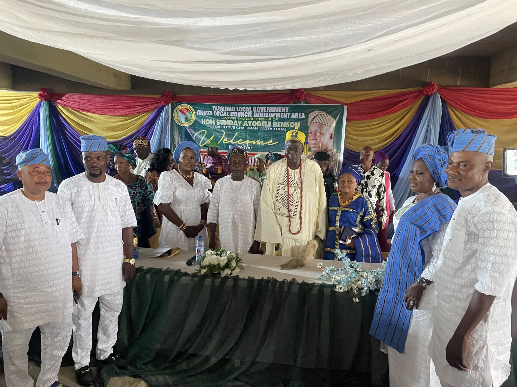 Hon. Benson Sunday Urges Collectivity, Cooperation Towards Imota LCDA’s ...