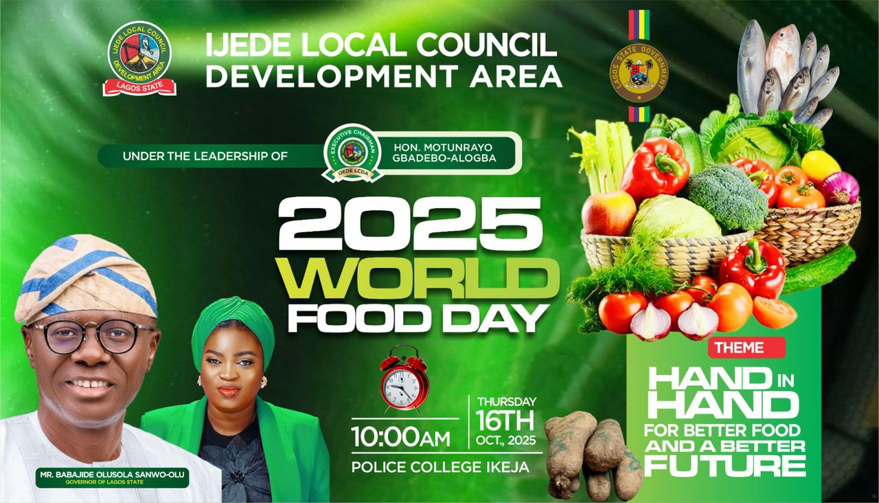WFD 2025: Ijede Recognises Farmers, Others' Contributions To ...