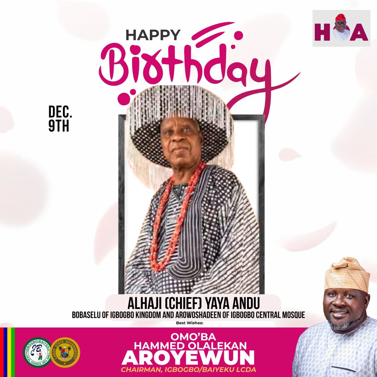 Birthday: Aroyewun Celebrates Revered Community, Religious Leader ...