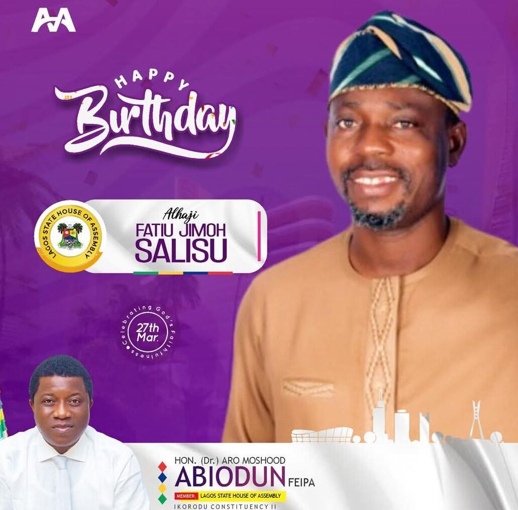 Birthday: AMA Celebrates Former Chairman, Ijede LCDA, Hon. Fathiu Jimoh